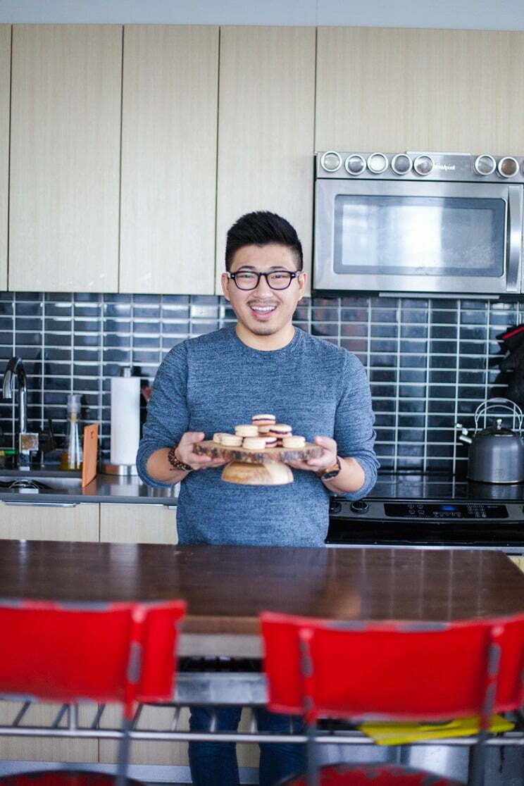 Chef Max’s Eggnog Cheesecake Macaron Recipe - Link Magazine